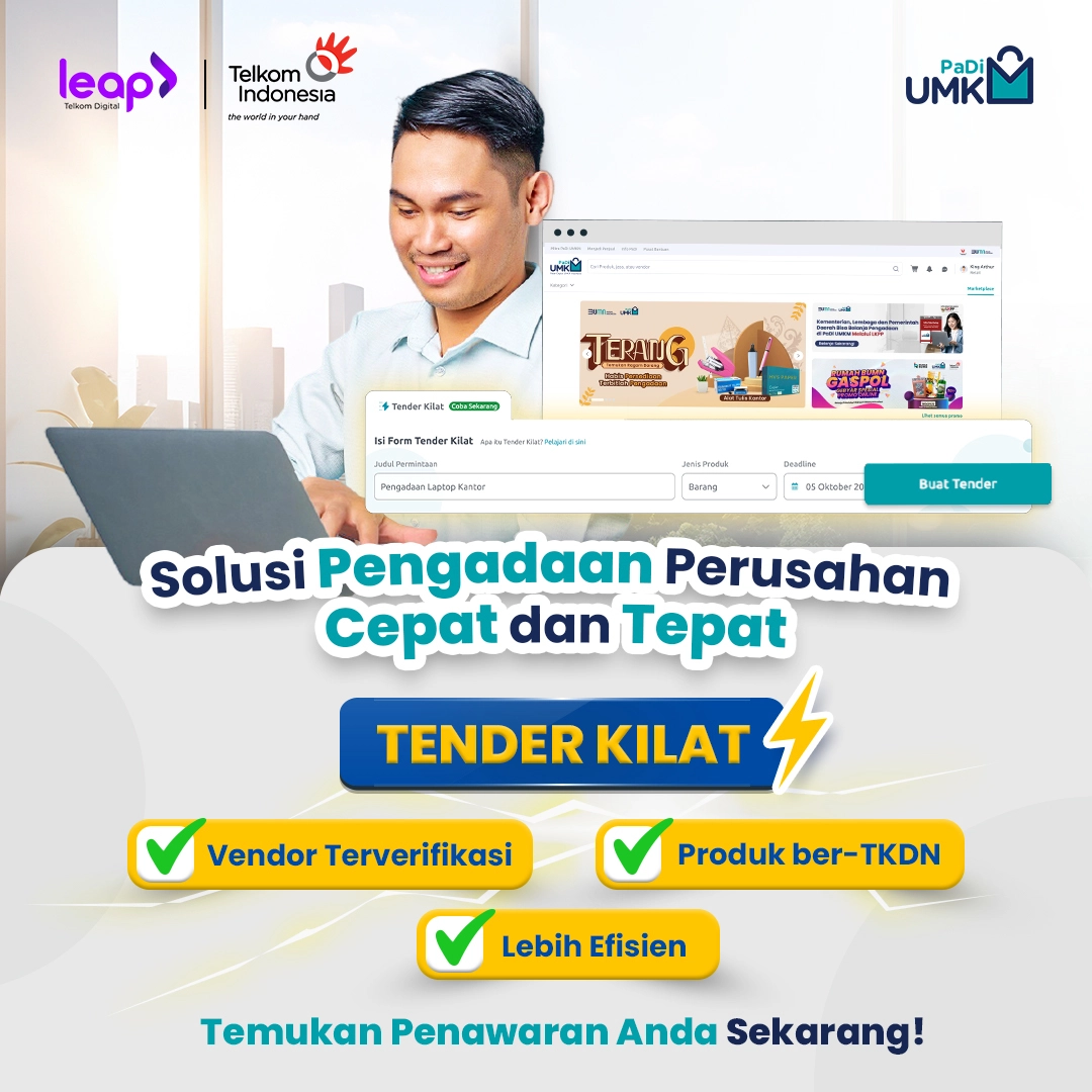 PaDi UMKM Hadirkan Fitur Tender Kilat untuk Pengadaan Barang /Jasa BUMN ...