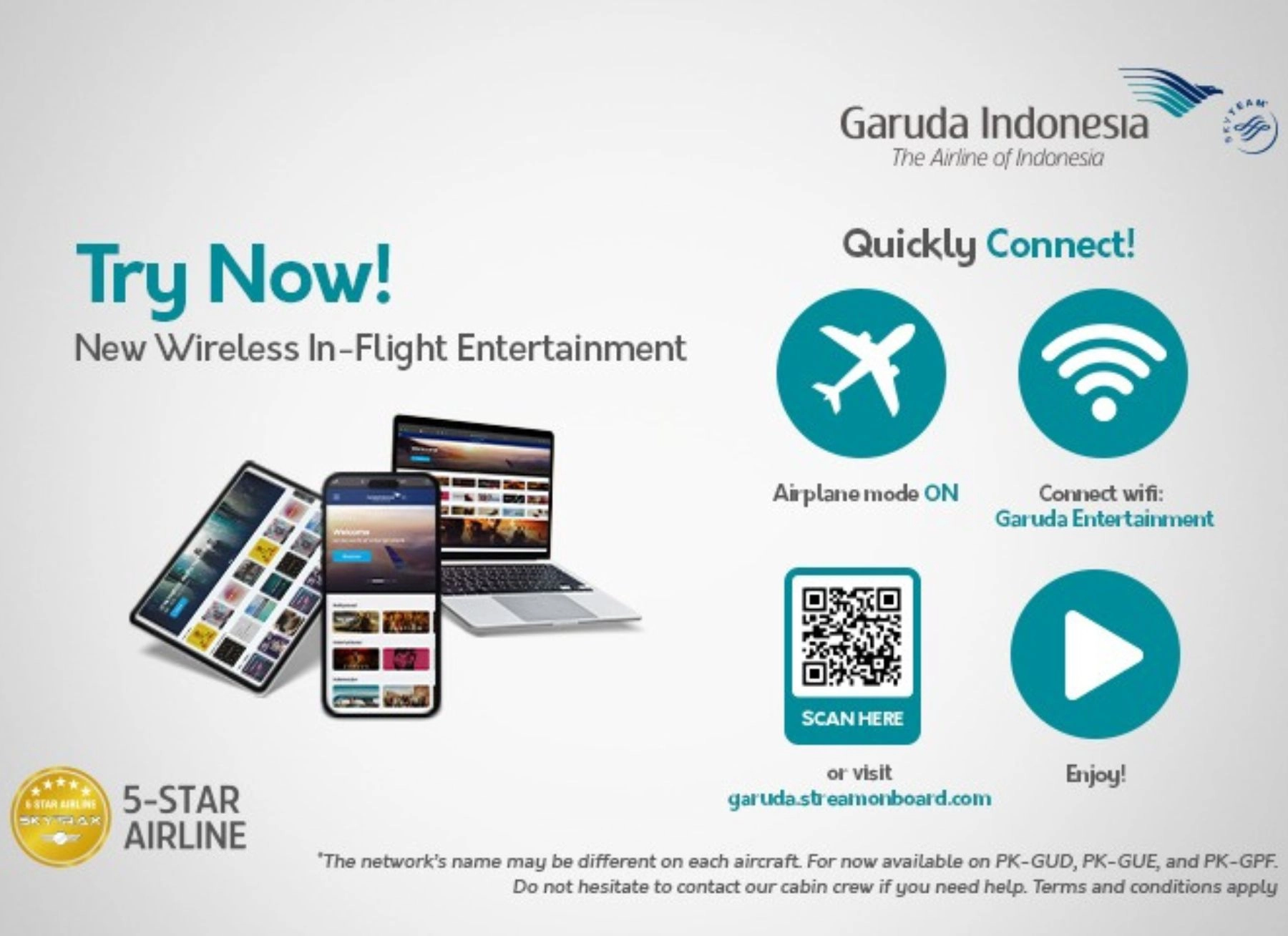 Telkom | MetraMediaHub dan Garuda Indonesia Hadirkan Layanan Wireless ...