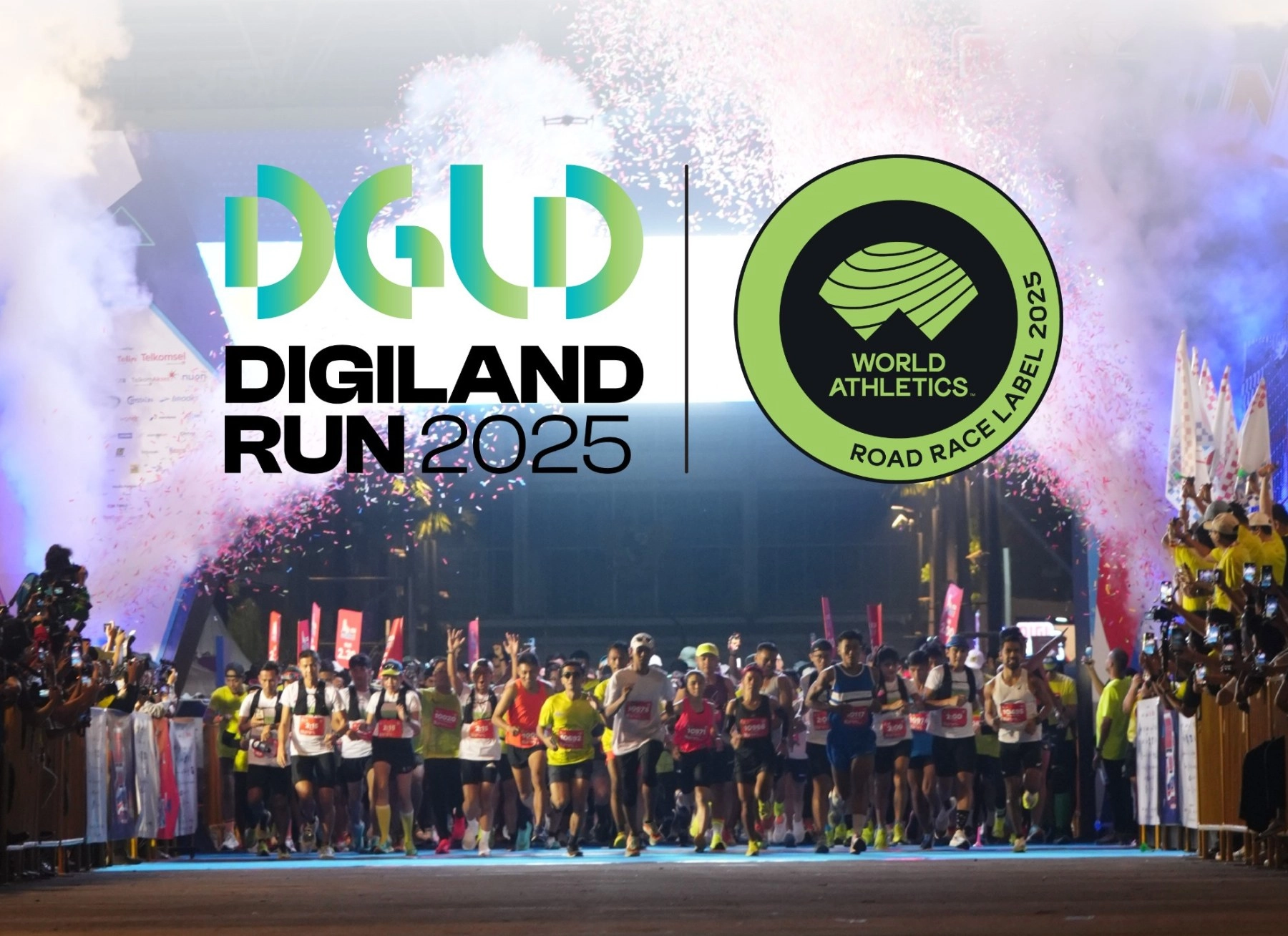 Telkom | Digiland Run 2025 Resmi Sandang World Athletics Label Road ...